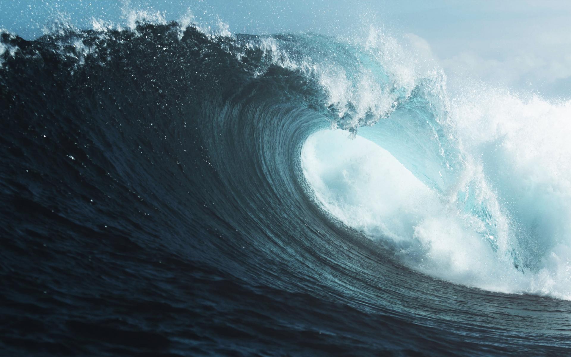 Wallpaper High sea wave against the sky » On-desktop.com - Desktop ...