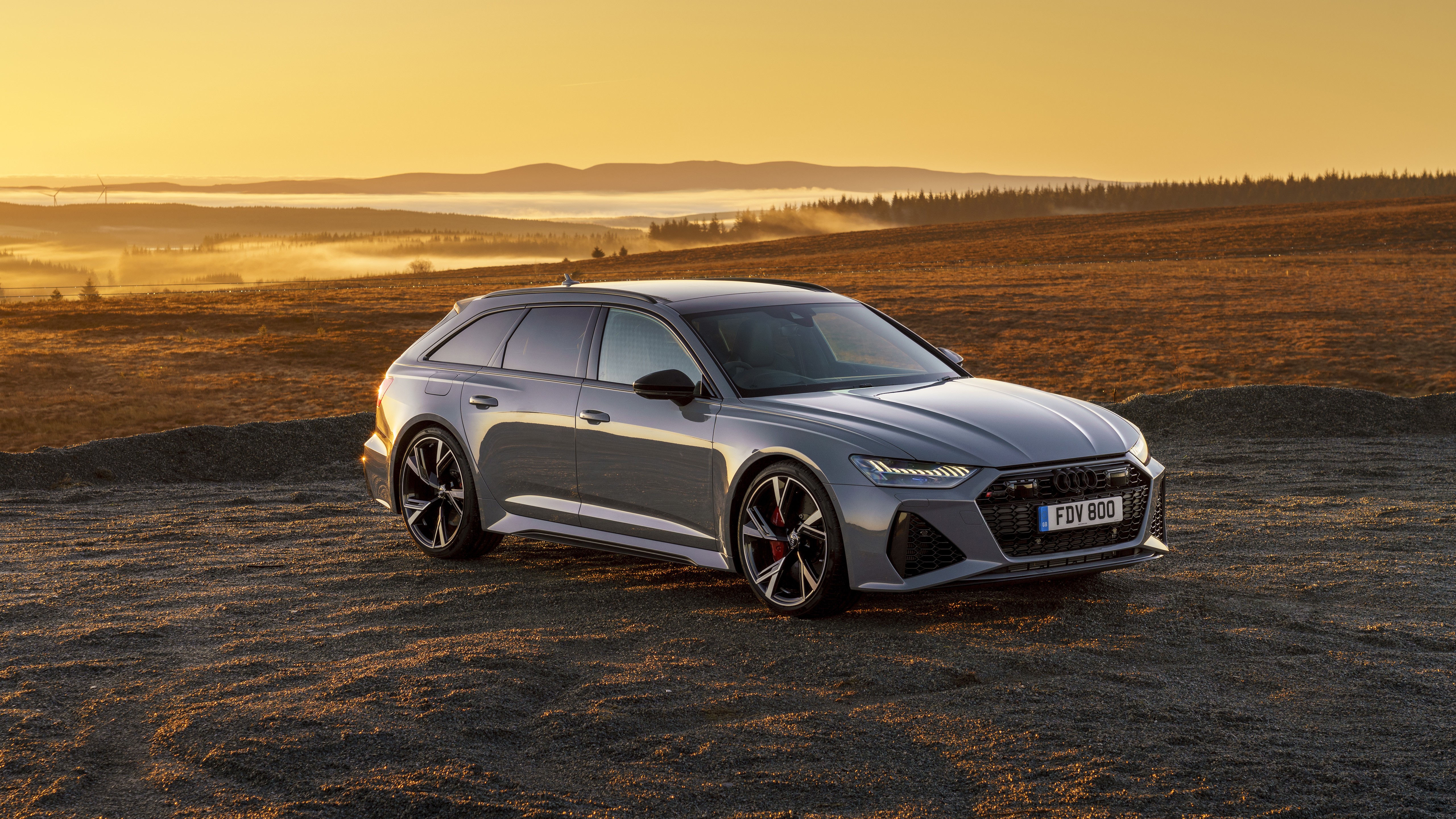 Wallpaper 2020 Audi RS 6 Avant car at sunset » On-desktop.com - Desktop ...